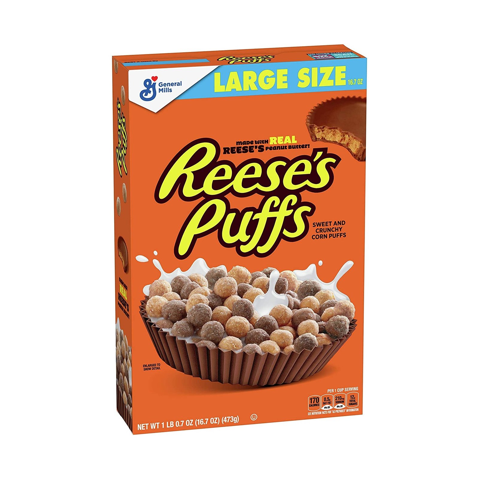 Reese's Peanut Butter Puffs Large Size - Mundo Compras C. A.